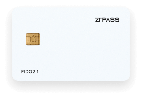 ZTPass SmartAuth FIDO2 | Smart Card | Secure Passwordless Authentication